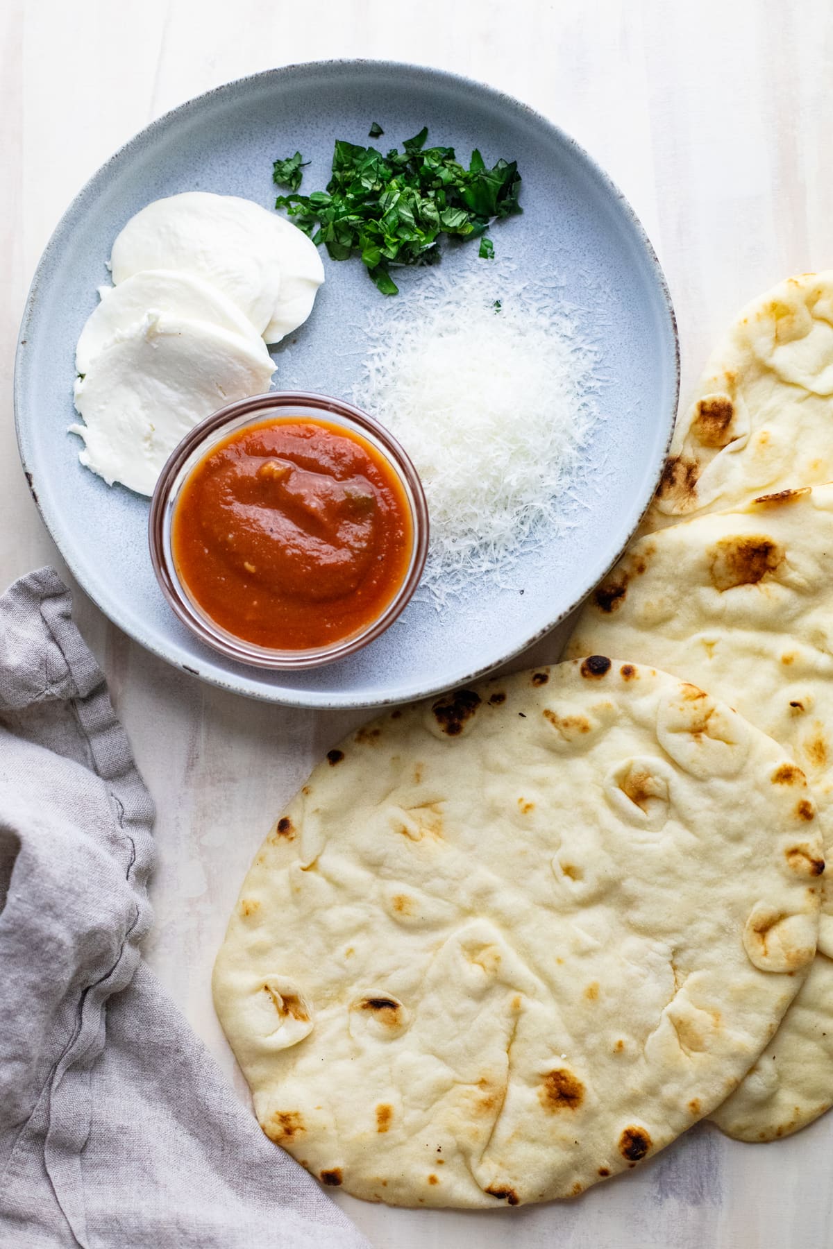 10-Minute Naan Pizza – A Simple Palate