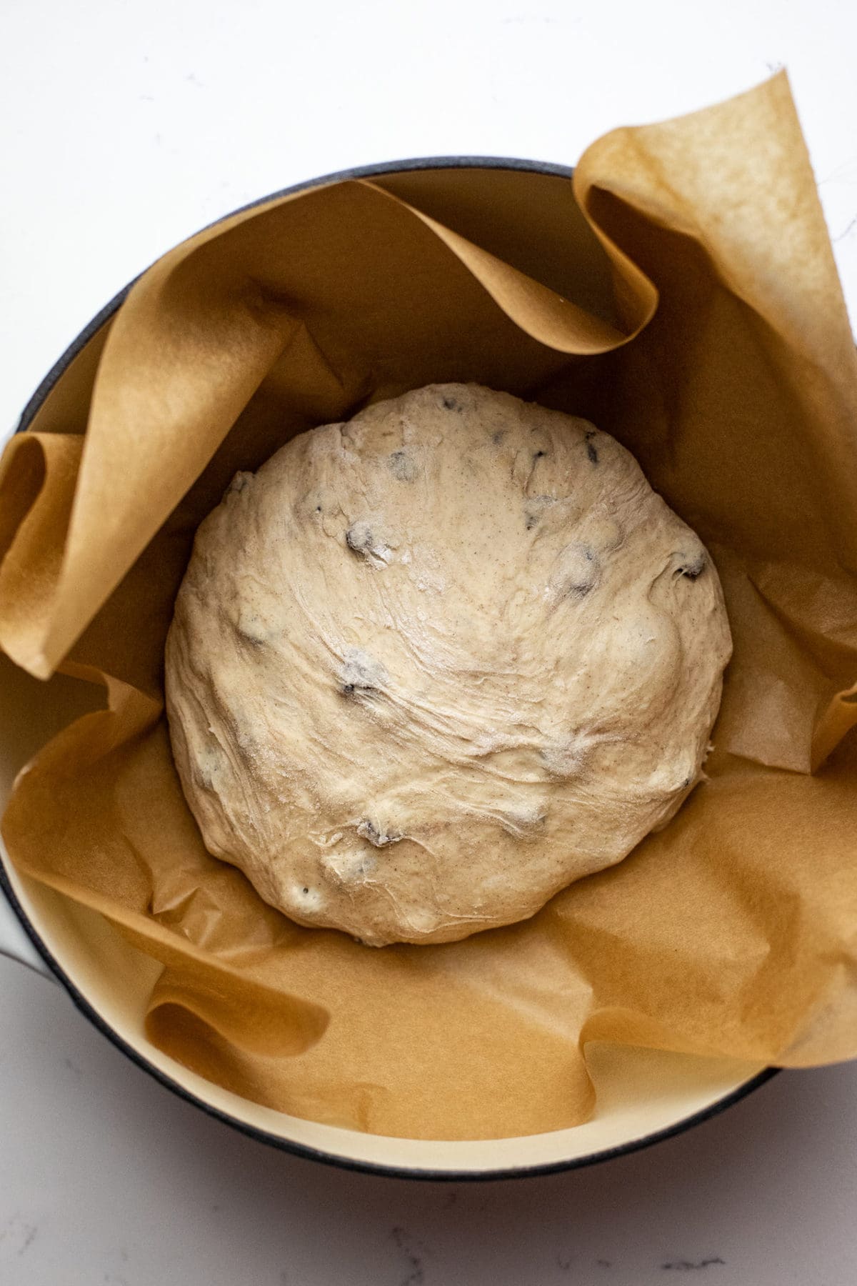 Dutch Oven Cinnamon Raisin Bread | A Simple Palate