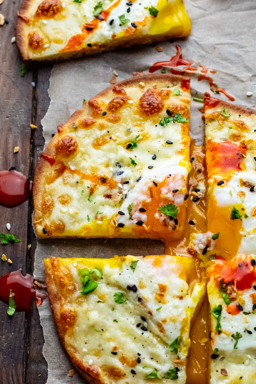 10-Minute Naan Breakfast Pizza – A Simple Palate