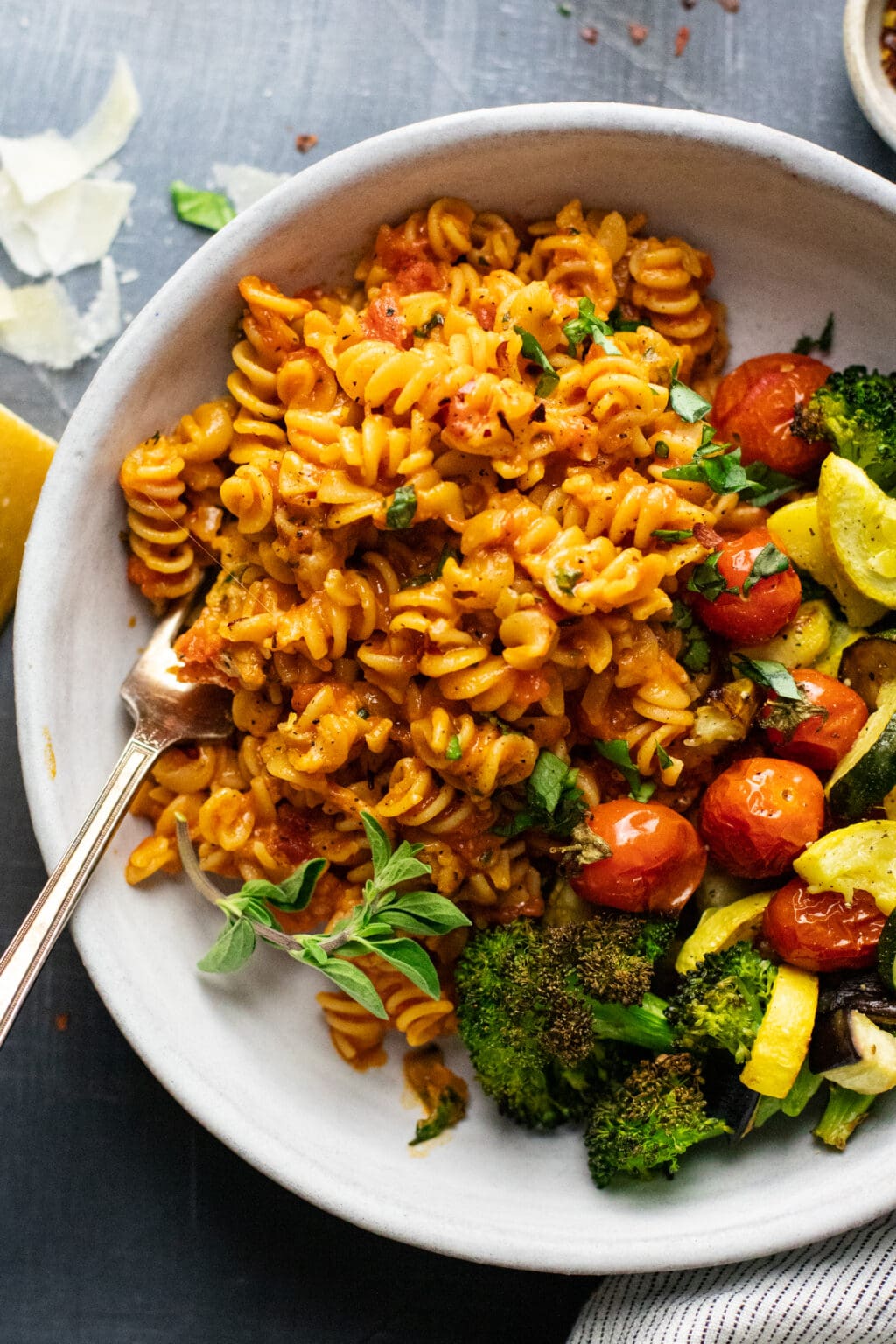 Fusilli Pasta with Sausage Ragu – A Simple Palate