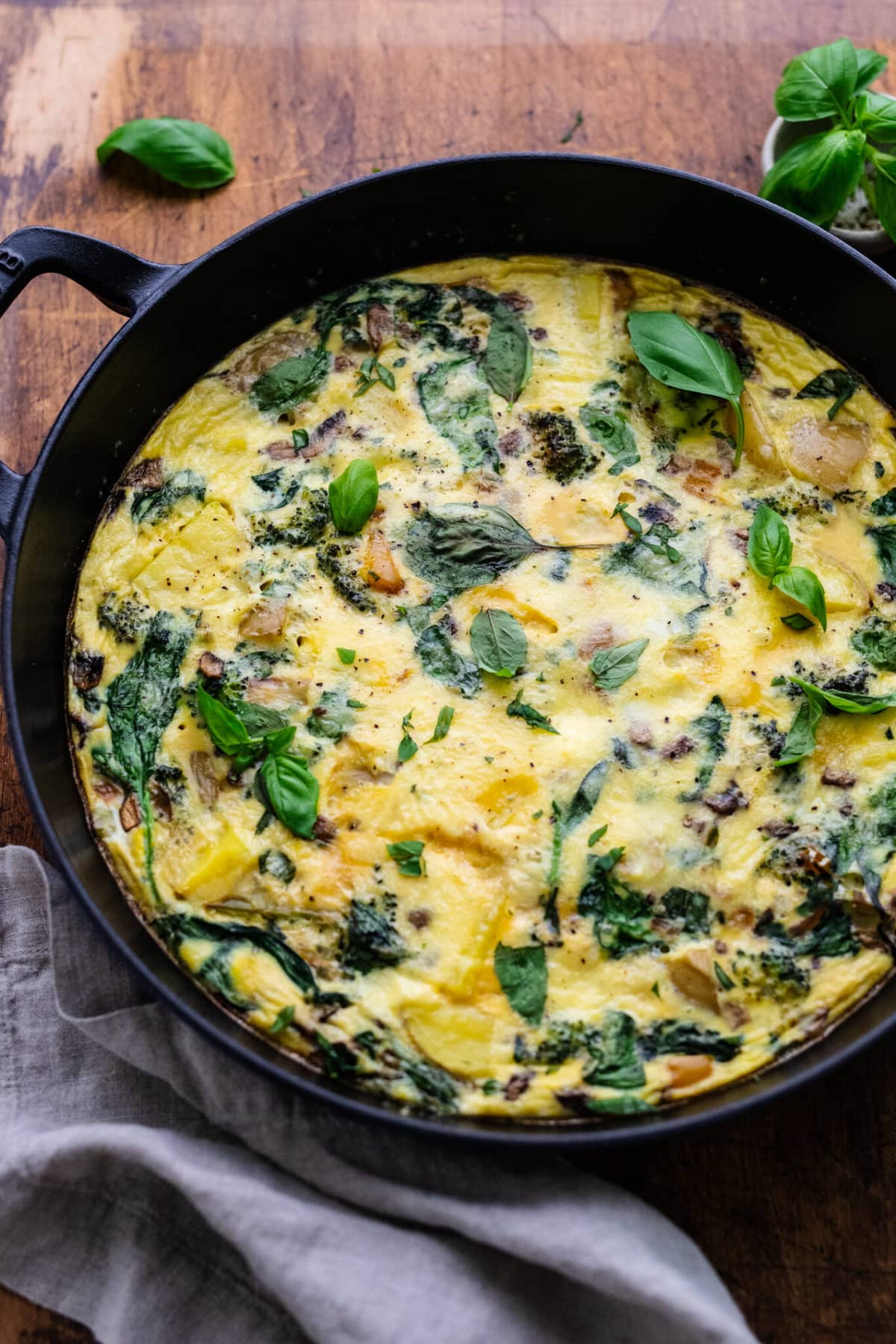 Veggie Breakfast Egg Bake – A Simple Palate
