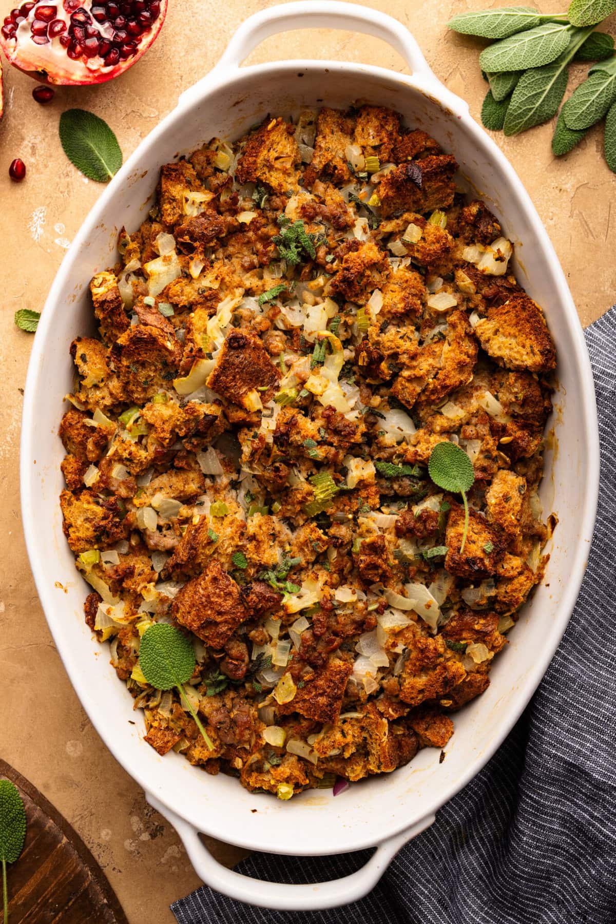 Sage Sausage Stuffing – A Simple Palate