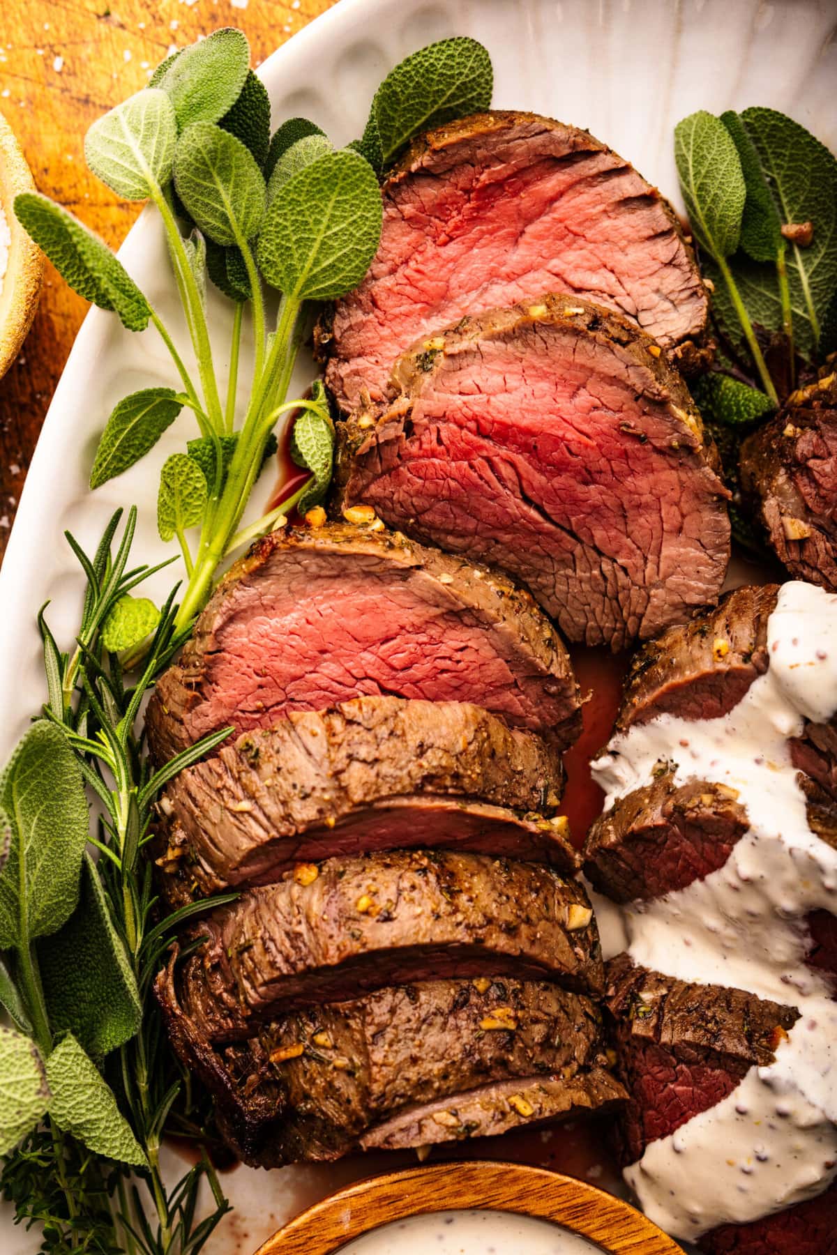 Filet of Beef Tenderloin with Creamy Horseradish Sauce – A Simple Palate