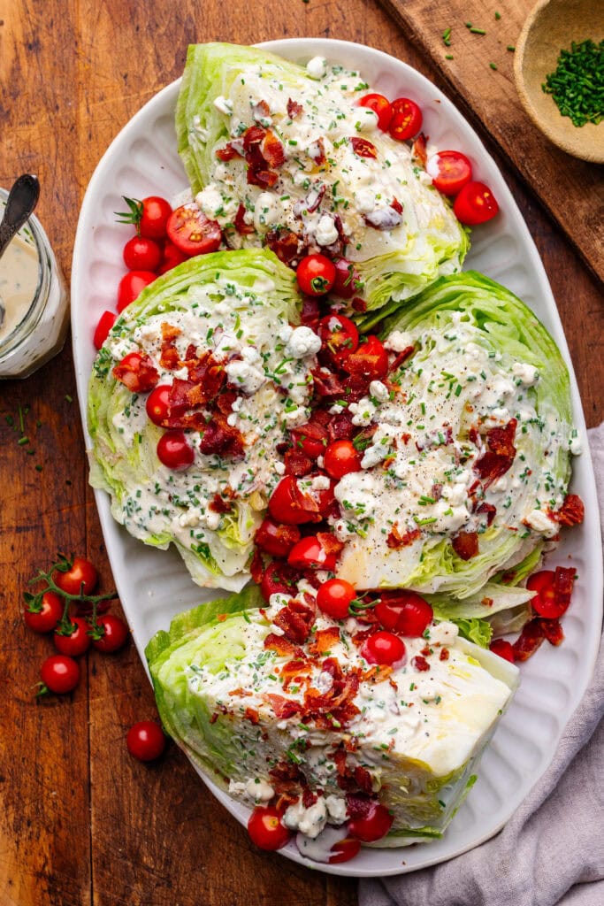 Classic Wedge Salad – A Simple Palate