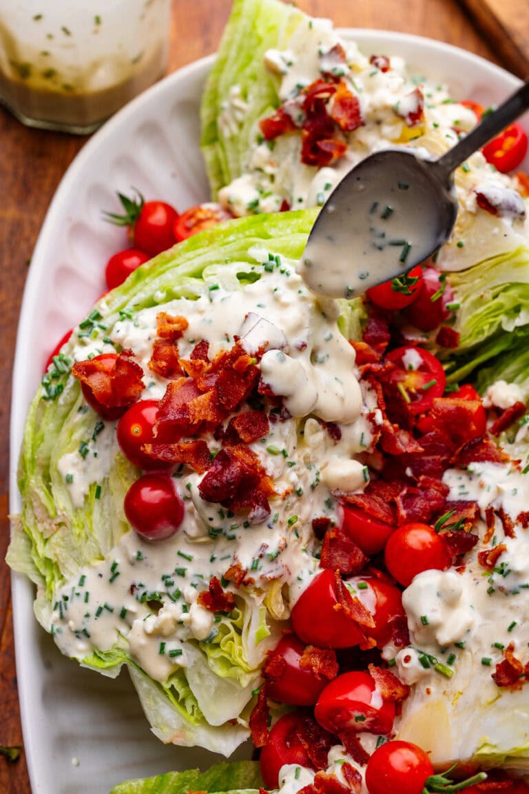 Classic Wedge Salad – A Simple Palate