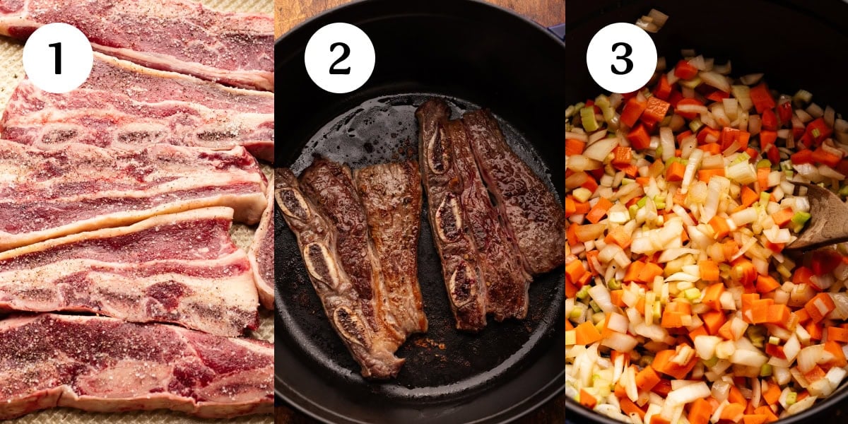 Braised Beef Short Rib Ragu with Pappardelle – A Simple Palate