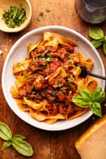 Braised Beef Short Rib Ragu with Pappardelle – A Simple Palate