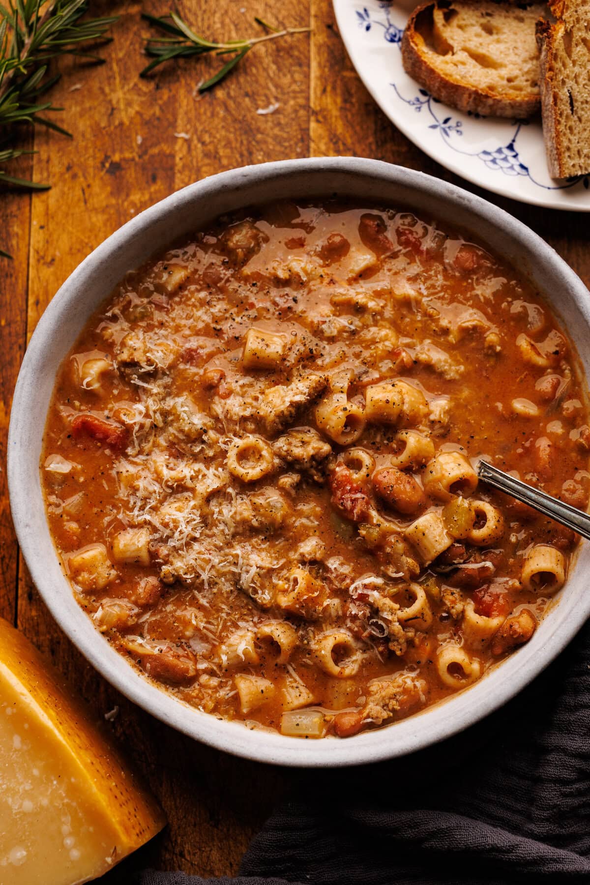 Pasta e Fagioli with Sausage – A Simple Palate