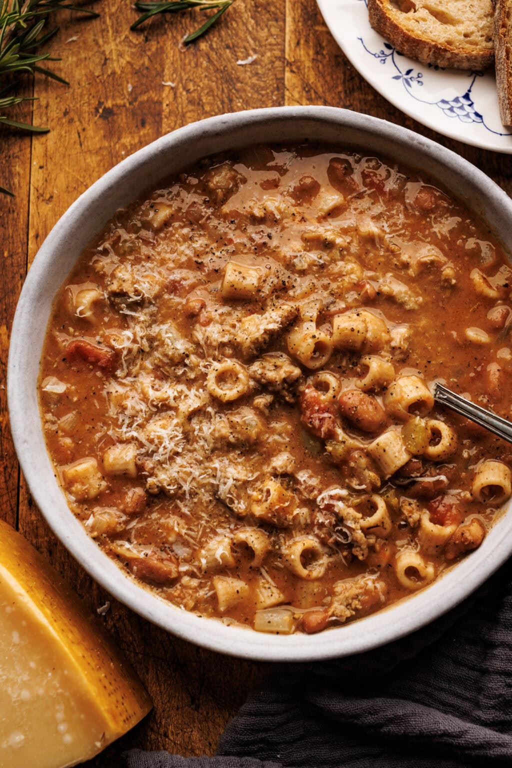 Pasta e Fagioli with Sausage – A Simple Palate