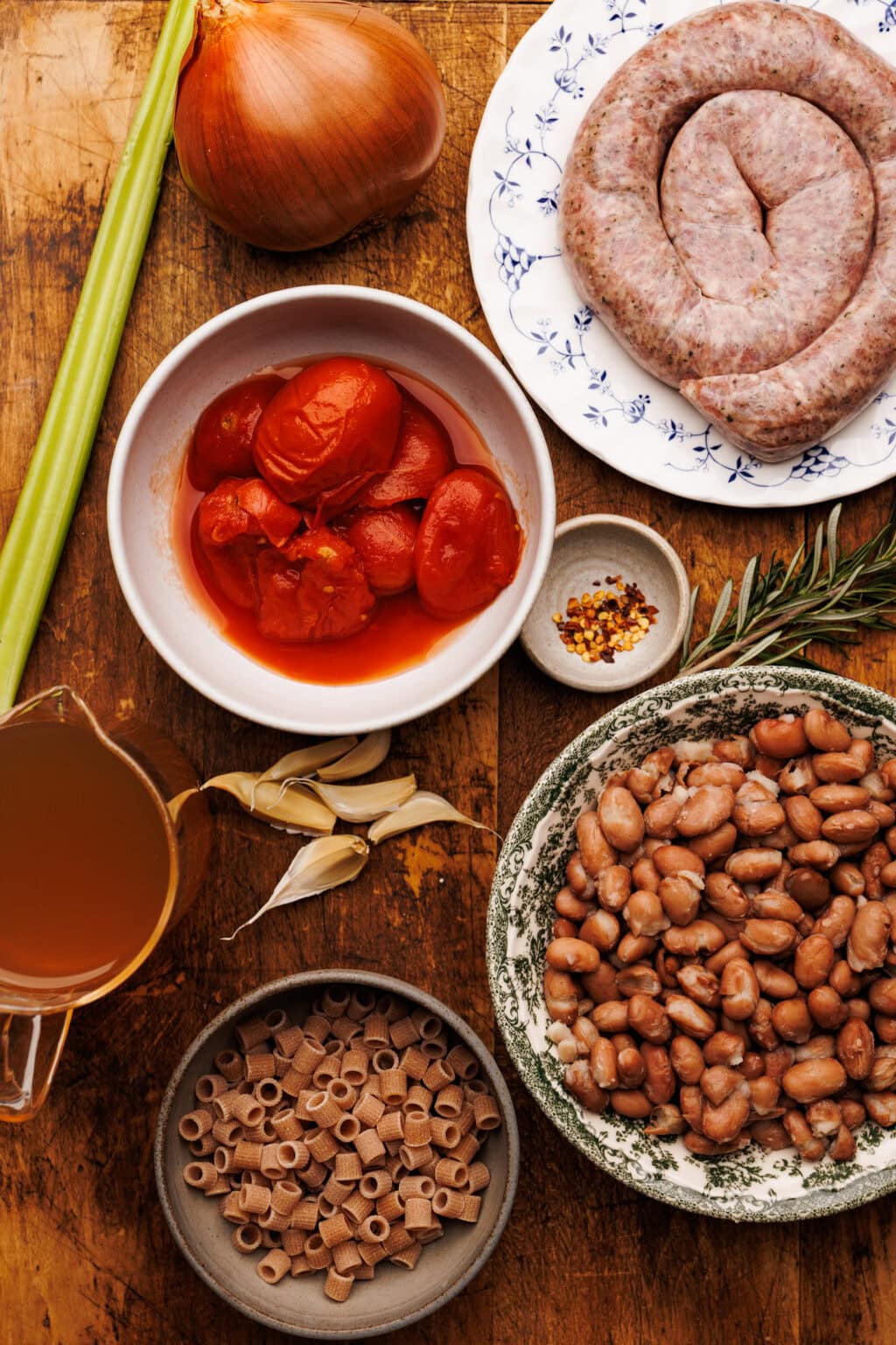 Pasta e Fagioli with Sausage – A Simple Palate